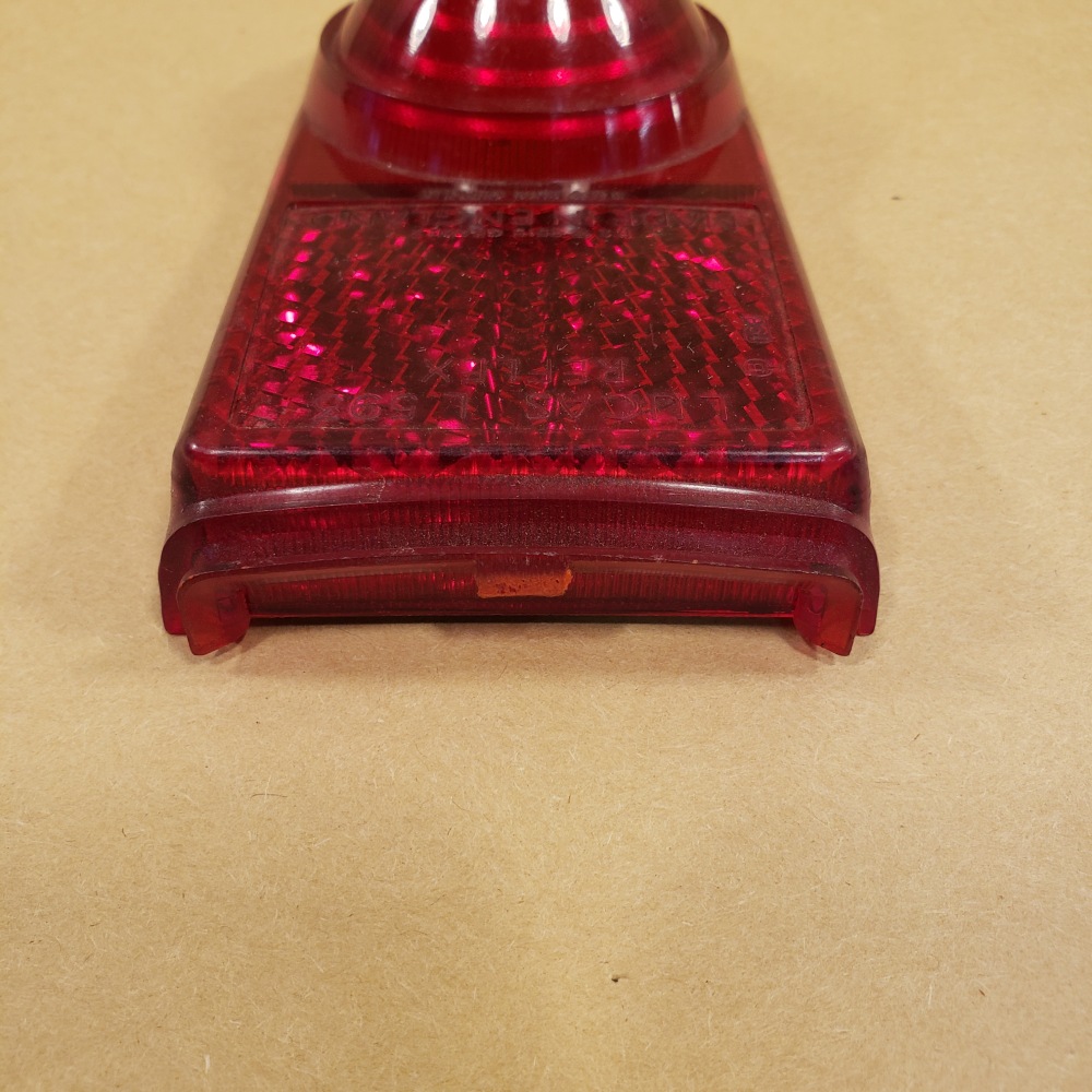 Austin A55 Morris Wolseley Red Tail Light Lower Lens Lucas L593 Reflex ...