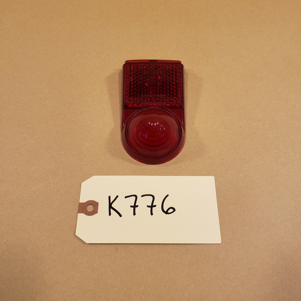 Austin A55 Morris Wolseley Red Tail Light Lower Lens Lucas L593 Reflex ...