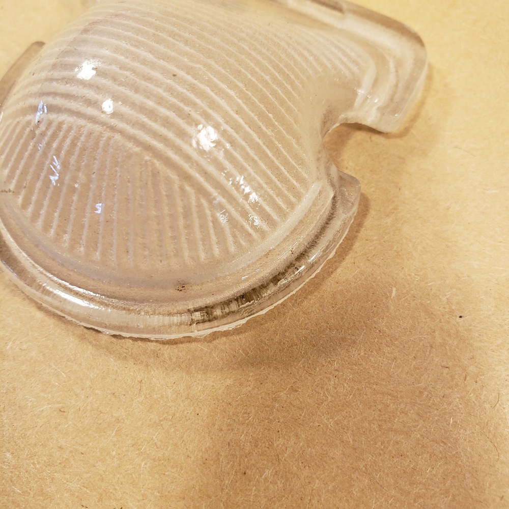 Jaguar XKE E-Type Morris 1100 Lucas L705 Number Plate Lens Frosted ...