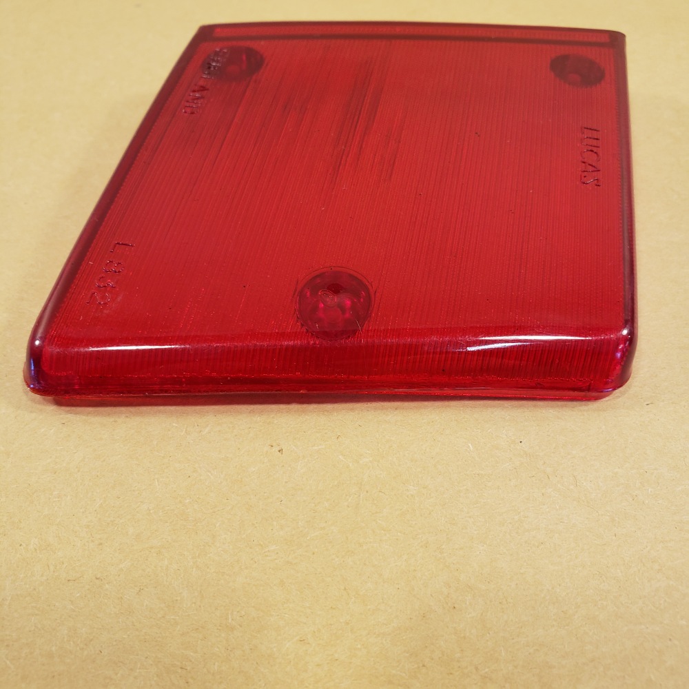Triumph TR6 Rear RH Right Side Tail Light Outer Red Lens Lucas L832 ...