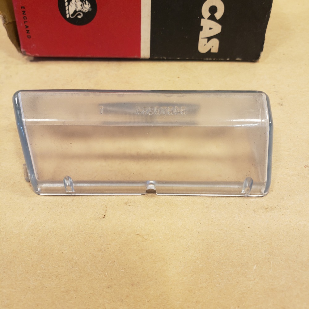 Triumph Spitfire GT6 TR6 Number License Plate LH Lens Lucas L69 ...
