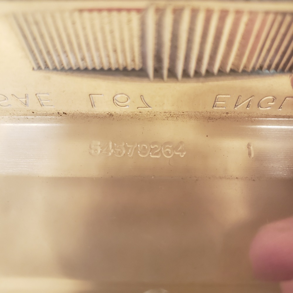 Triumph Spitfire GT6 TR6 Number License Plate LH Lens Lucas L69 ...