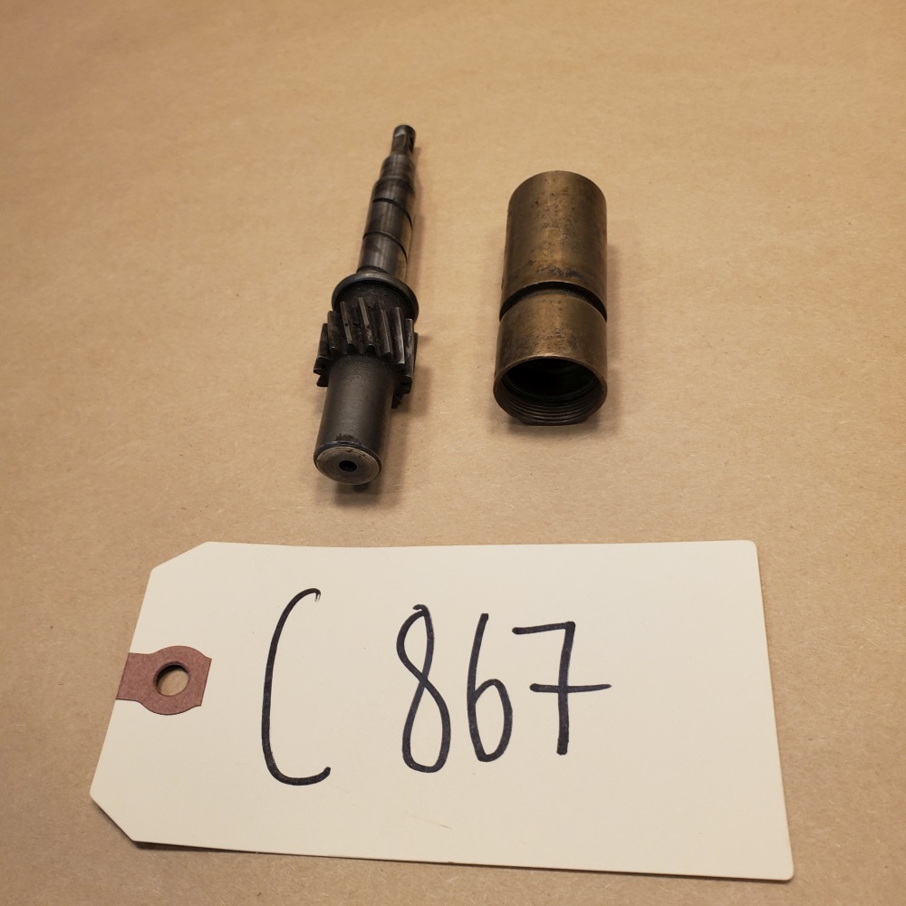 Original Triumph TR2 TR3 TR4 TR4A Speedometer Gear Drive and Housing ...