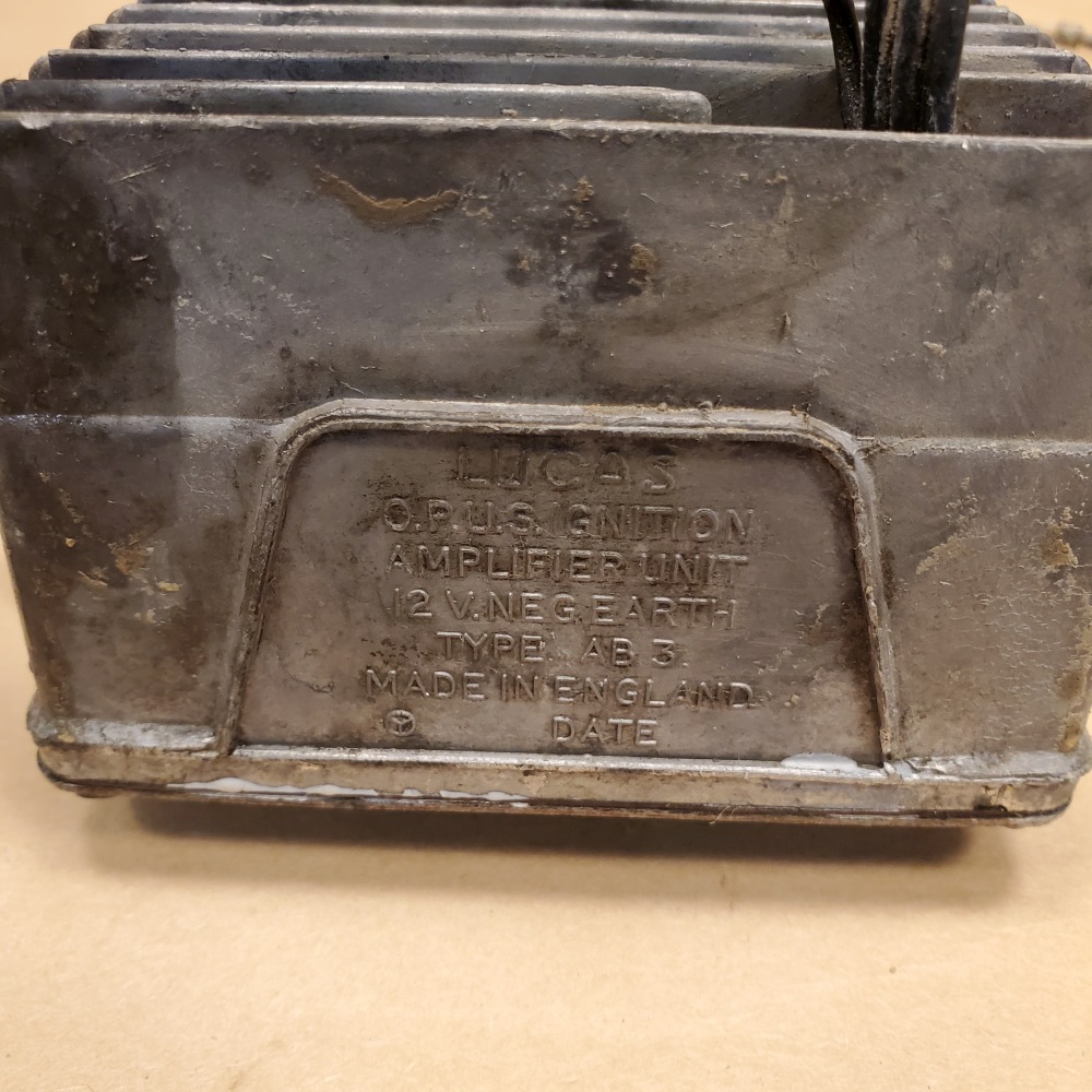 Jaguar Original Lucas AB3 OPUS Ignition Amplifier 12V Type AB3 No Date ...