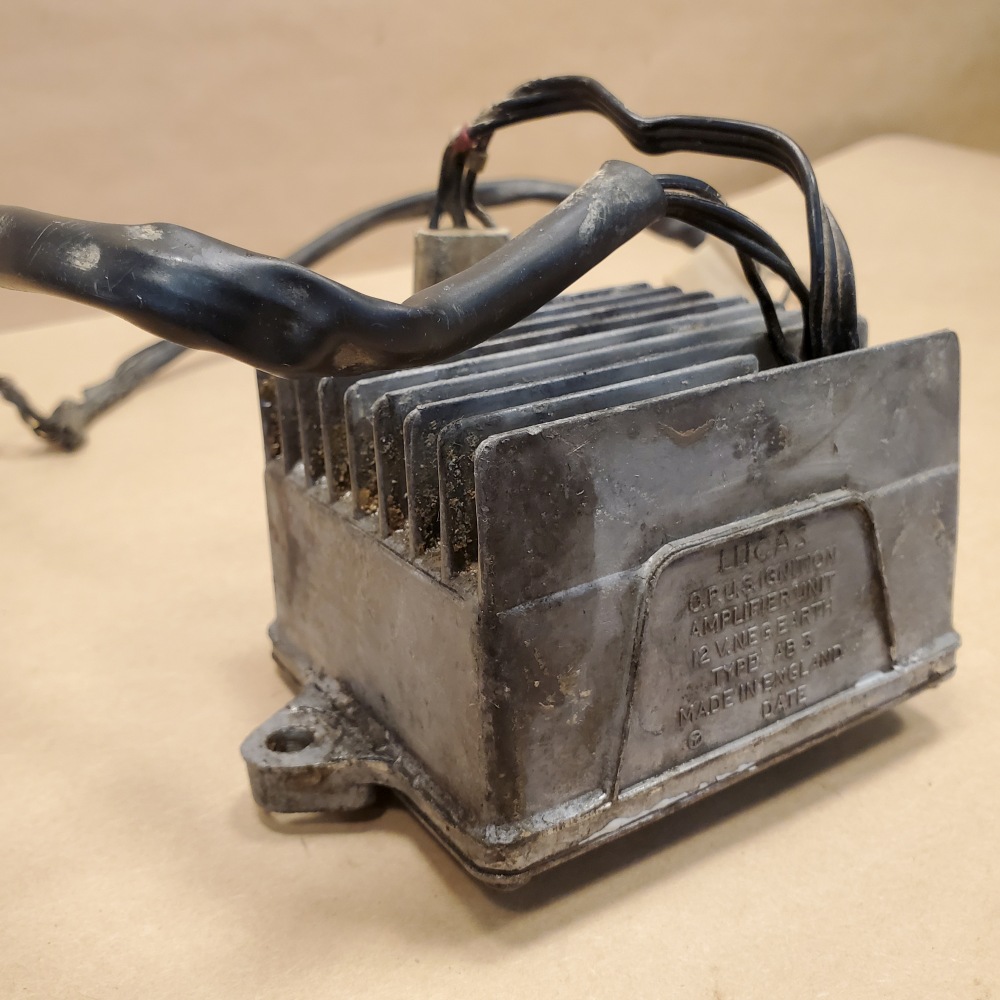 Jaguar Original Lucas AB3 OPUS Ignition Amplifier 12V Type AB3 No Date ...