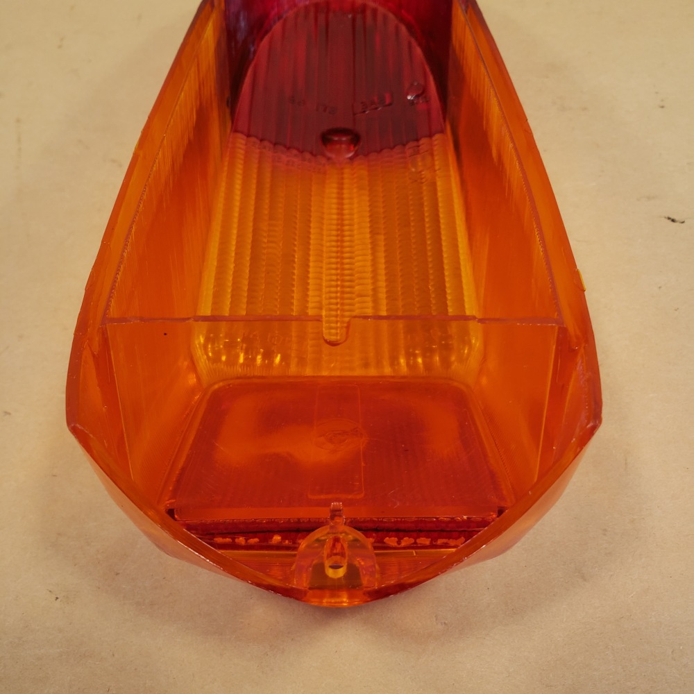 1970-80 MG MGB 1970-79 MG Midget Rear Tail Light Lens Red/Amber Lucas ...