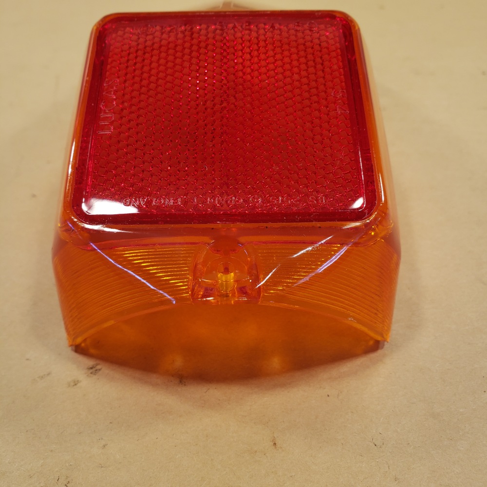 1970-80 MG MGB 1970-79 MG Midget Rear Tail Light Lens Red/Amber Lucas ...