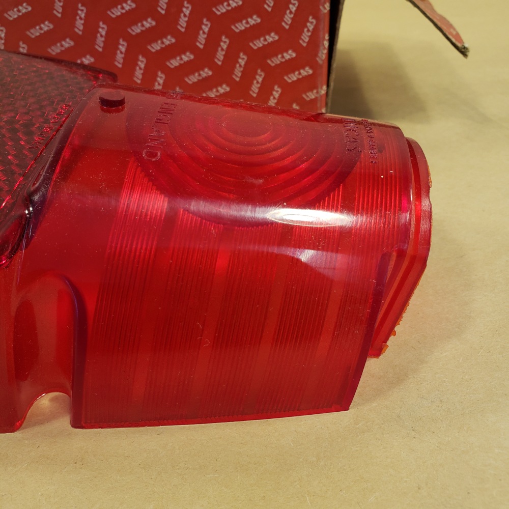 Austin A55 Cambridge Tail Light Tail Lamp Lower Lens Red Lucas L621 ...