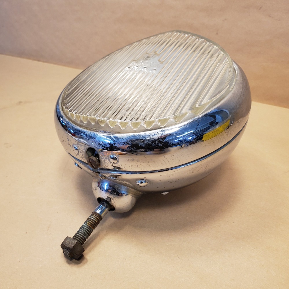 Original Mercedes Ponton W180 W128 Fog Light Bosch A1217 Chrome 6 In ...