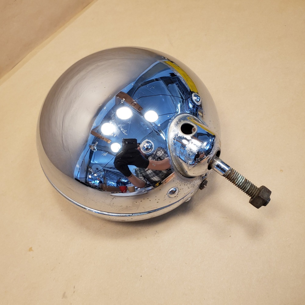 Original Mercedes Ponton W180 W128 Fog Light Bosch A1217 Chrome 6 In ...