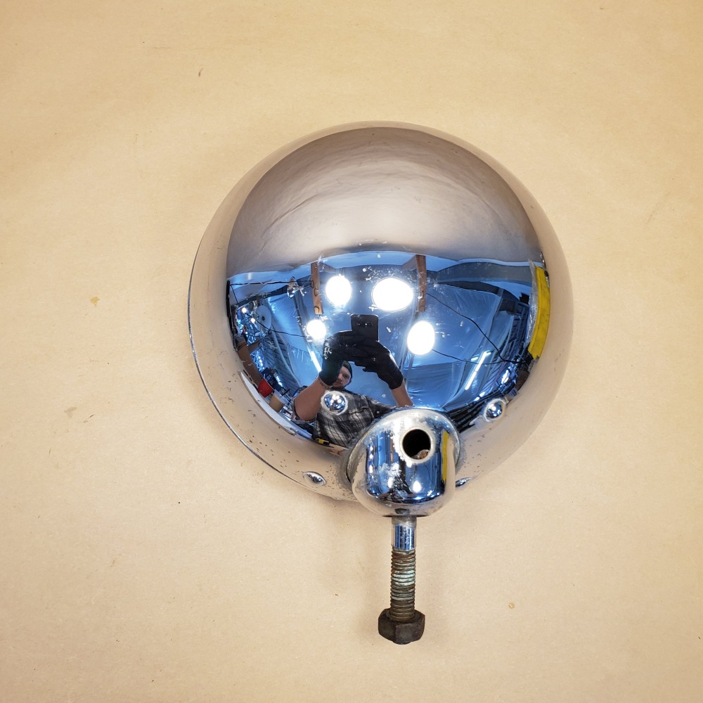 Original Mercedes Ponton W180 W128 Fog Light Bosch A1217 Chrome 6 In ...