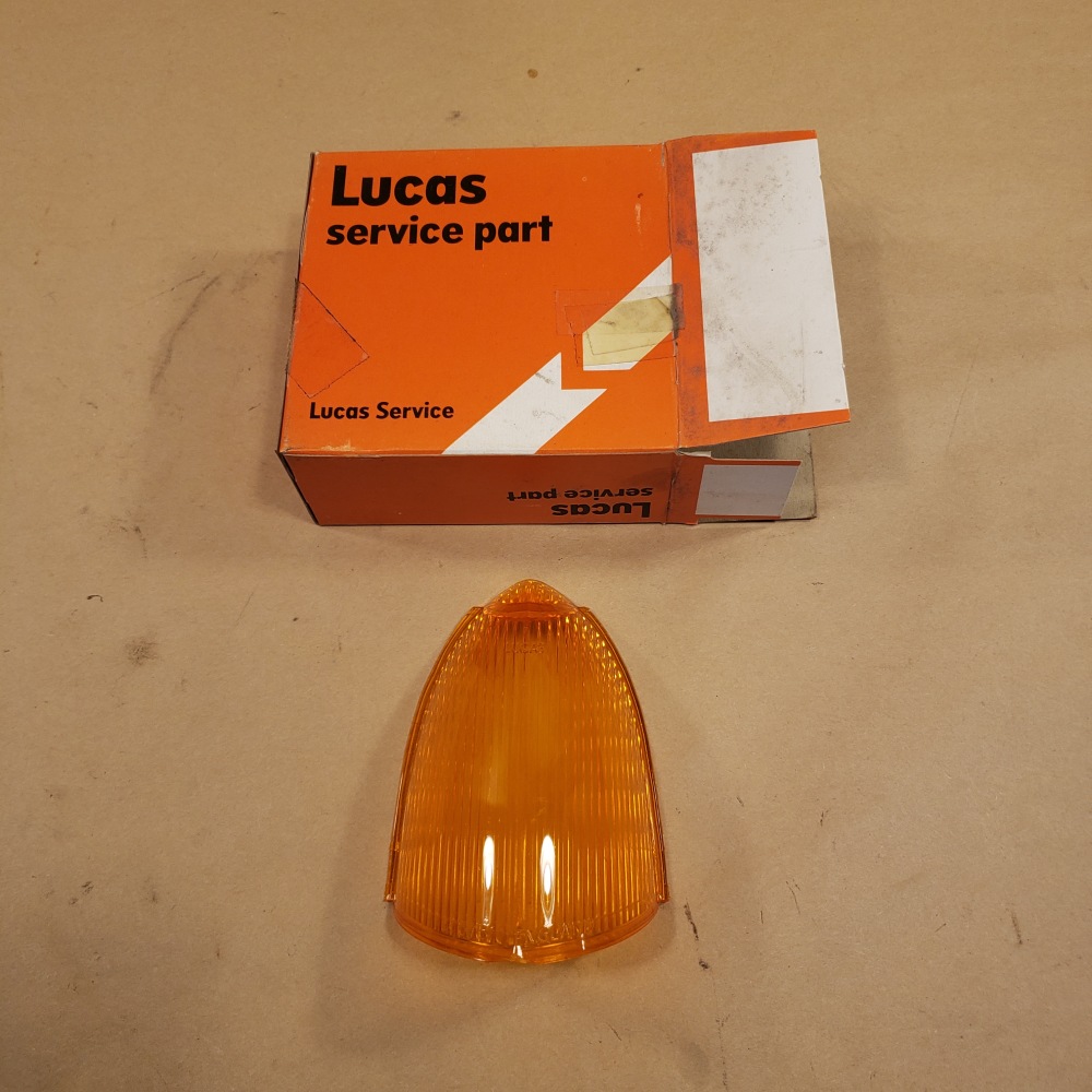 MG MGB Midget AH Sprite Upper Tail Light Lens Amber Lucas L676 54571434 ...