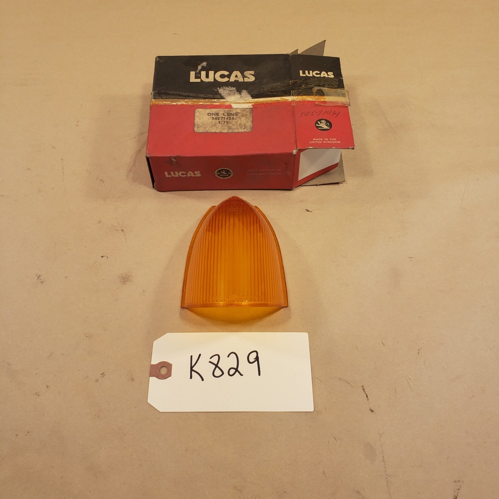 MG MGB Midget AH Sprite Upper Tail Light Lens Amber Lucas L676 54571434 ...