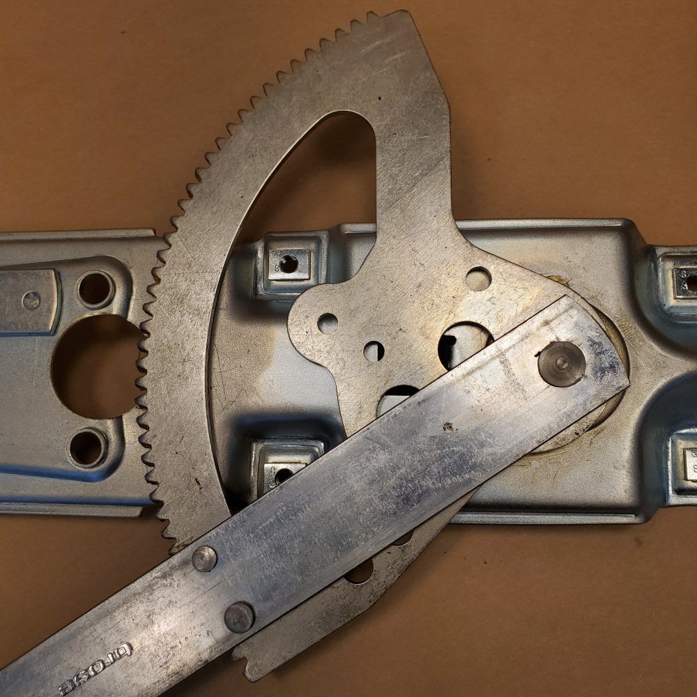 NOS Rover Range Rover Classic Left Hand Rear Passenger Window Regulator ...