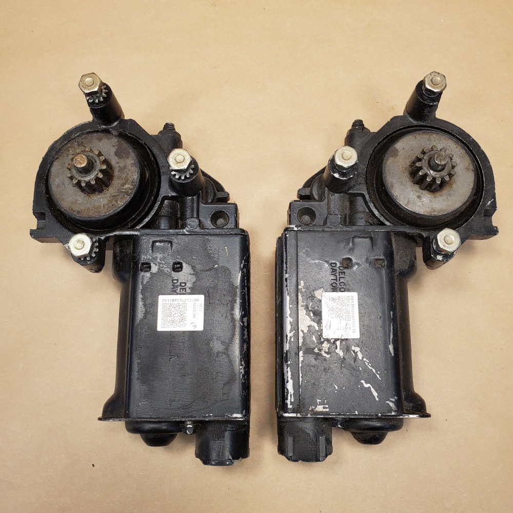 Original Delco Window Motors Pair LH and RH 20132729 20132728 Chevrolet ...