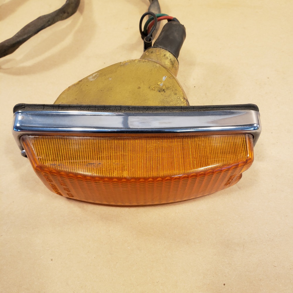 Triumph Spitfire GT6 1971-80 Front Turn Signal Light Lamp Chrome Lucas ...