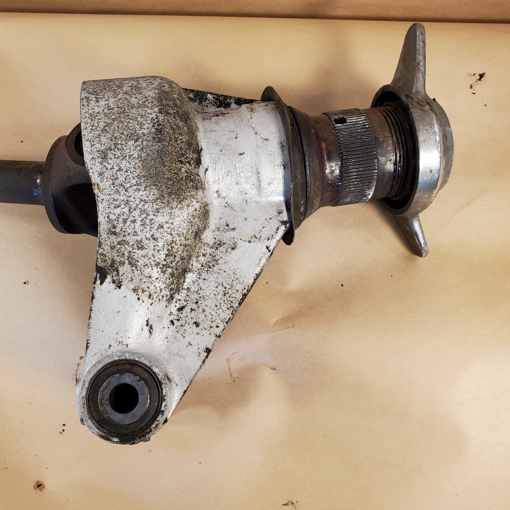 Jaguar XKE E-Type S1 Series 1 LH Left Rear Hub Carrier Assembly Knock ...