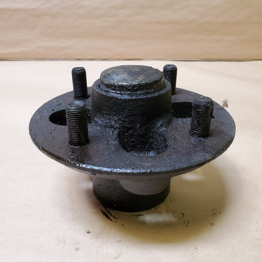 MG MGB Original Front Suspension Disc Steel Wheel Hub Bolt-On 4 Lug OEM ...