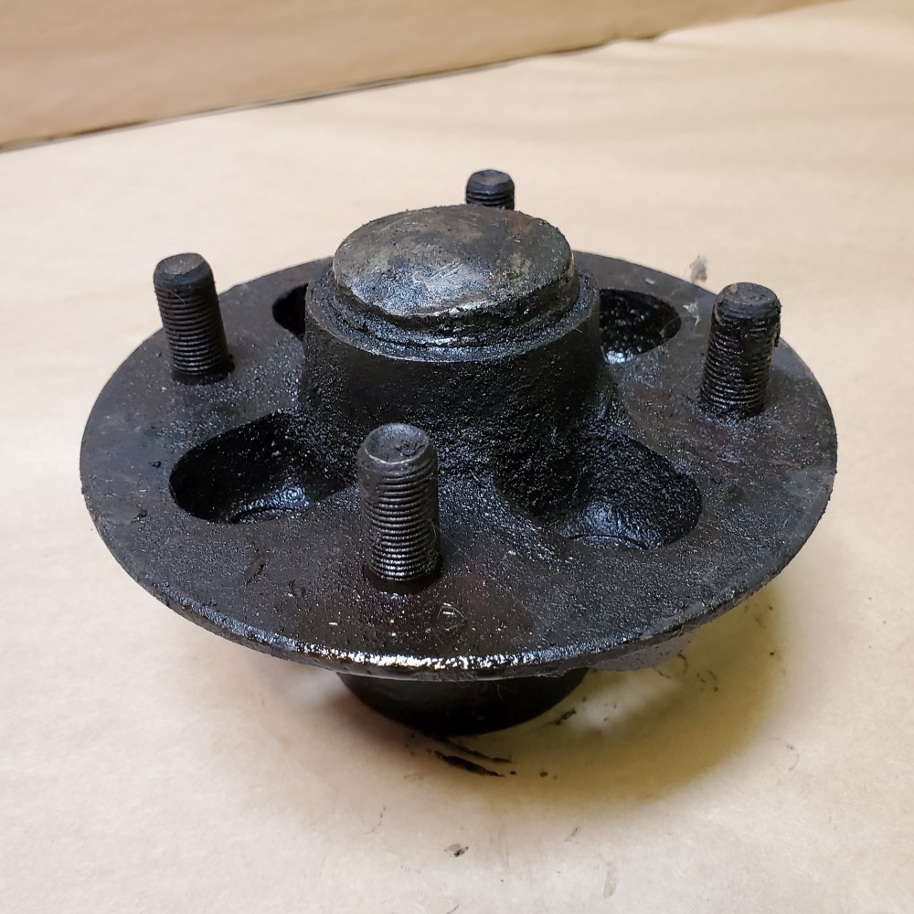 MG MGB Original Front Suspension Disc Steel Wheel Hub Bolt-On 4 Lug OEM ...