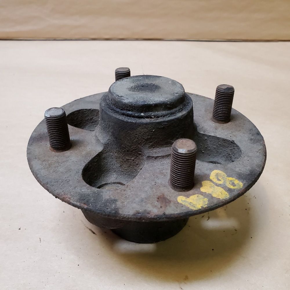 MG MGB Original Front Suspension Disc Steel Wheel Hub Bolt-On 4 Lug OEM ...