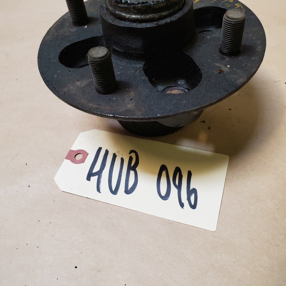 MG MGB Original Front Suspension Disc Steel Wheel Hub Bolt-On 4 Lug OEM ...