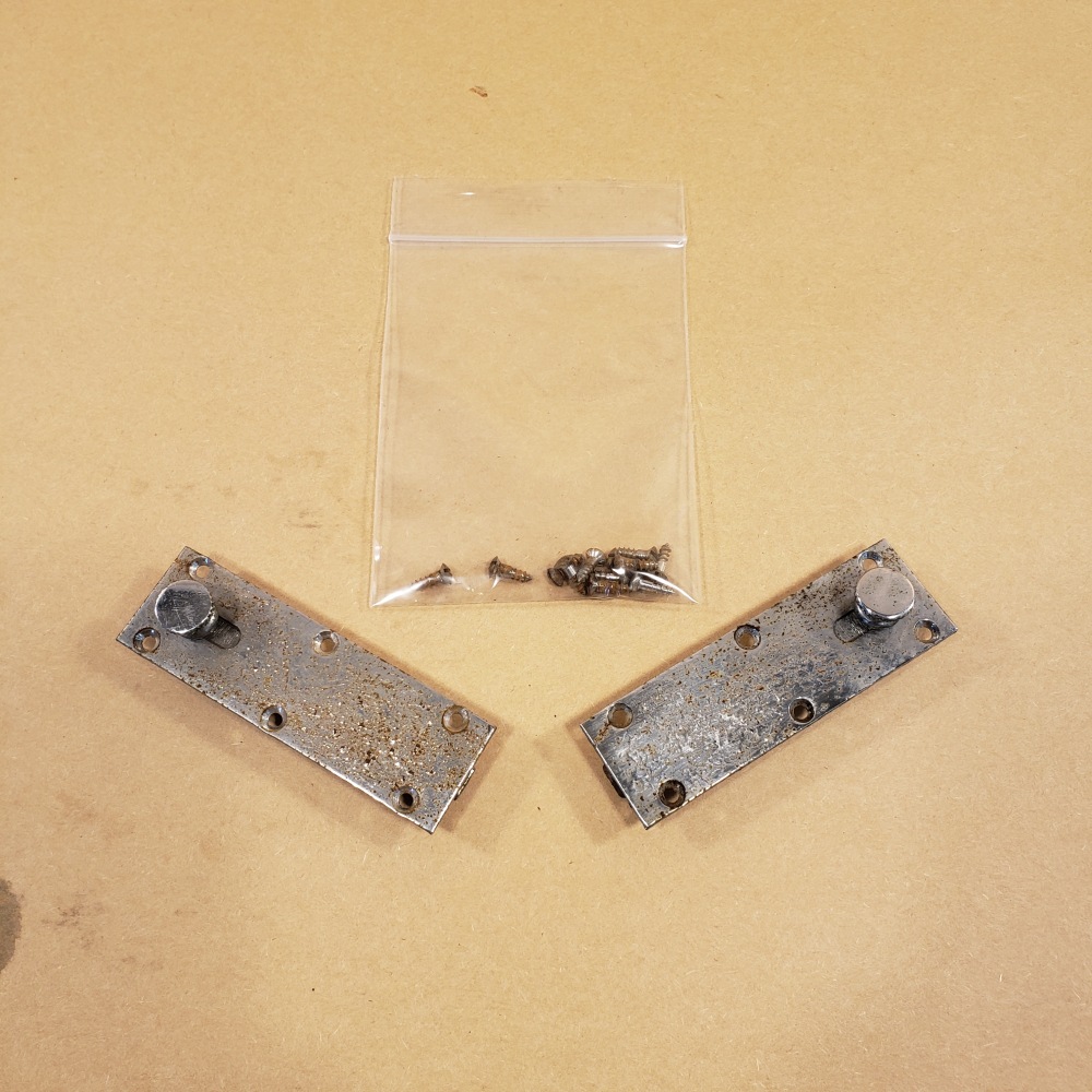 Original Jaguar XKE E-Type FHC Boot Luggage Board Sliding Catch Pair ...