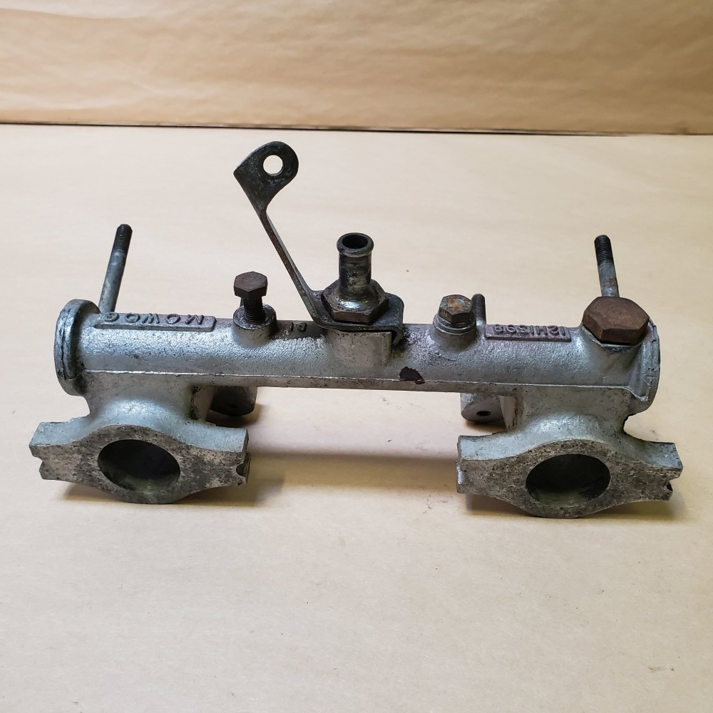 Original MG MGB MOWOG Inlet Intake Manifold 4 Cylinder for Twin SU Carb ...