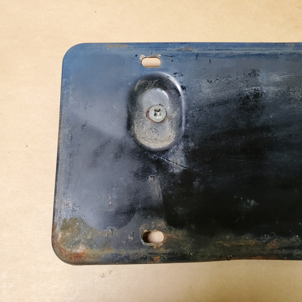 Original MG TF TD Austin Healey Rear License Plate Support Back Plate ...