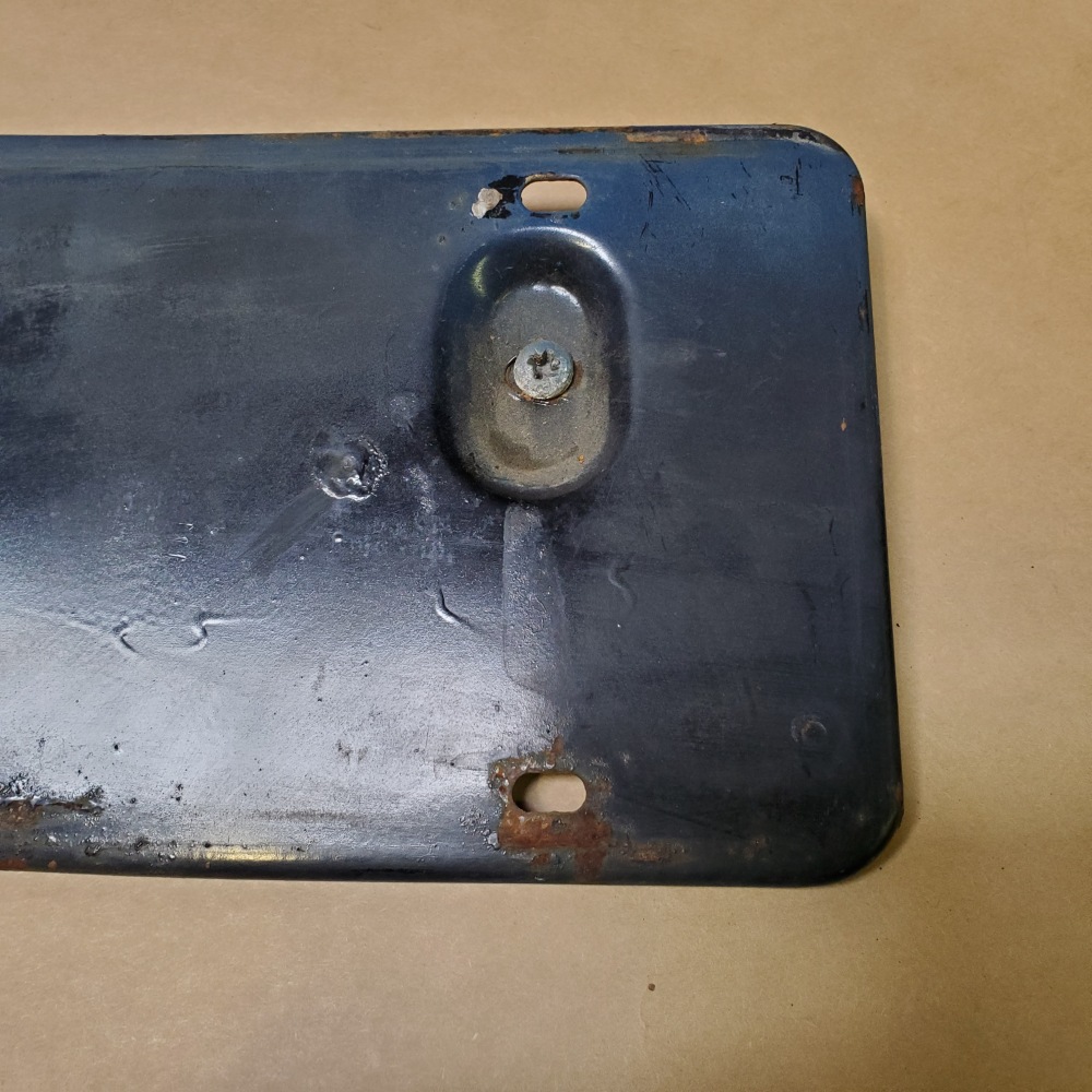 Original MG TF TD Austin Healey Rear License Plate Support Back Plate ...