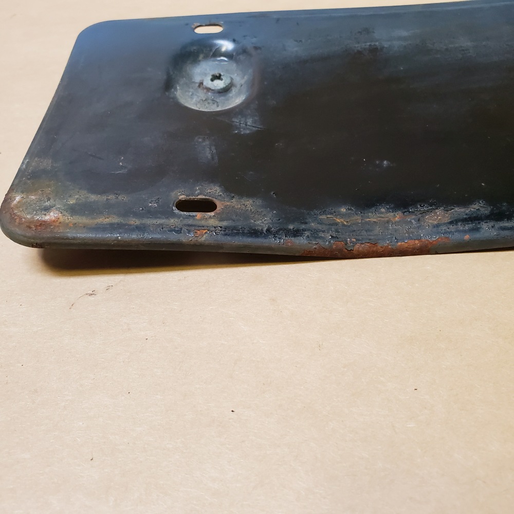 Original MG TF TD Austin Healey Rear License Plate Support Back Plate ...