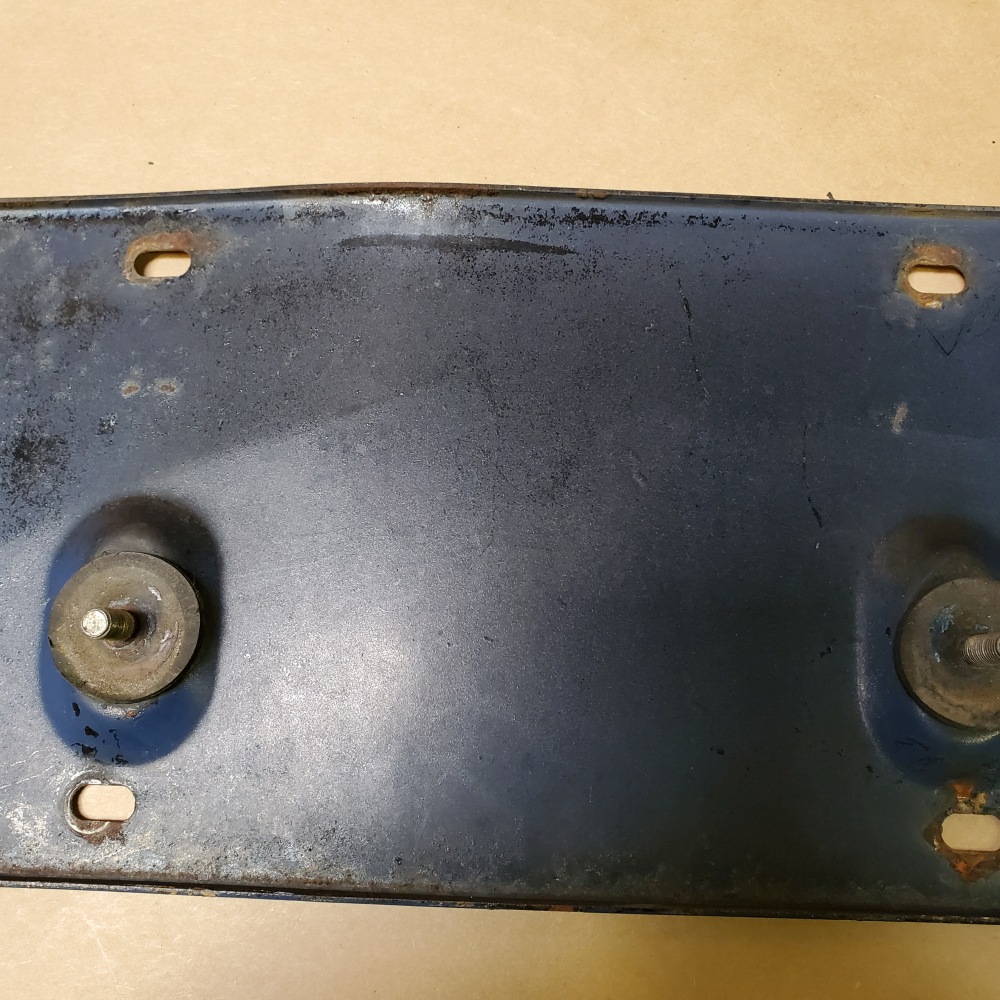 Original MG TF TD Austin Healey Rear License Plate Support Back Plate ...