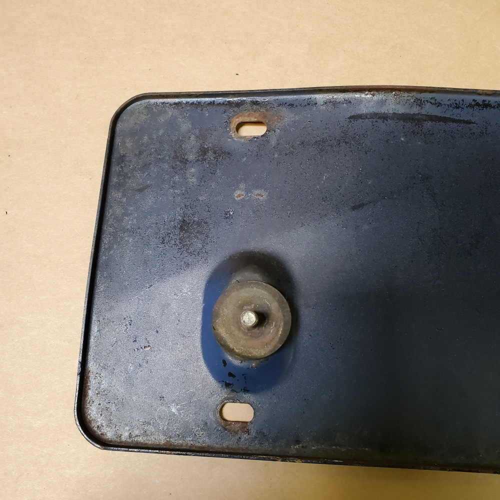 Original MG TF TD Austin Healey Rear License Plate Support Back Plate ...