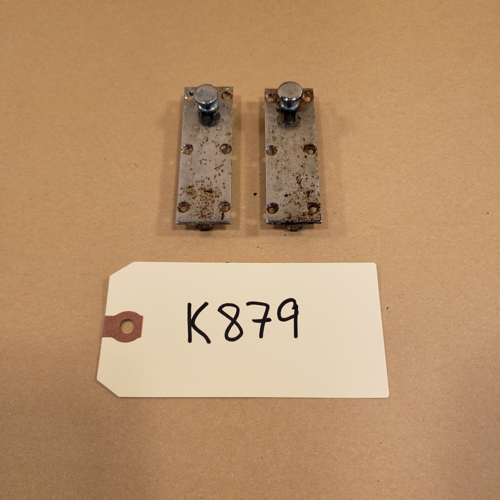 Jaguar XKE E-Type S1 S2 FHC Boot Board Extension Sliding Catch Pair ...