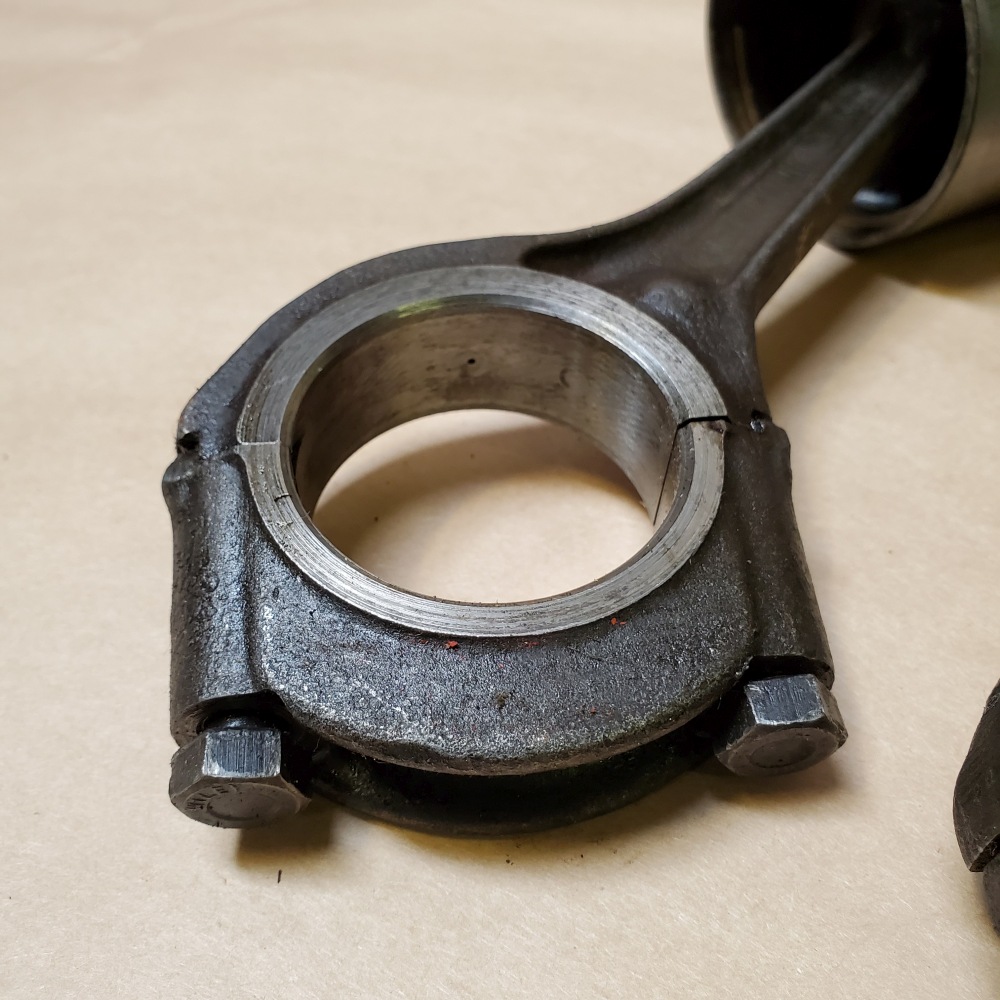 Original MG MGB 1965-1968 Set of Four Angled Connecting Rods and ...