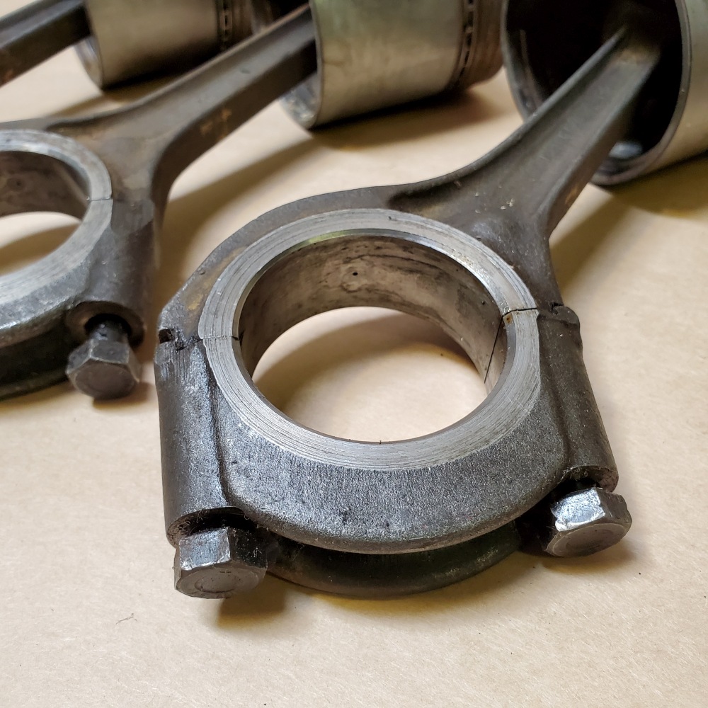 Original MG MGB 1965-1968 Set of Four Angled Connecting Rods and ...