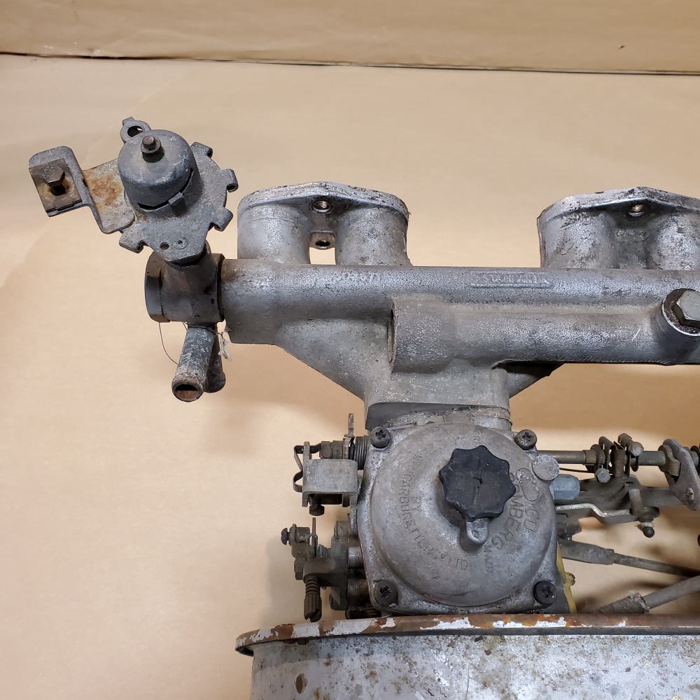 Original Triumph GT6 Stanpart Intake Manifold and Carb Assembly V3153 ...