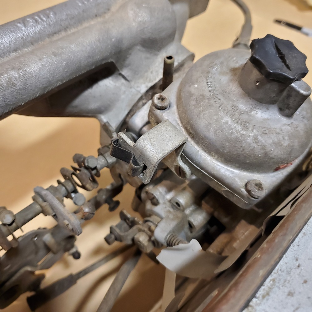 Original Triumph GT6 Stanpart Intake Manifold and Carb Assembly V3153 ...
