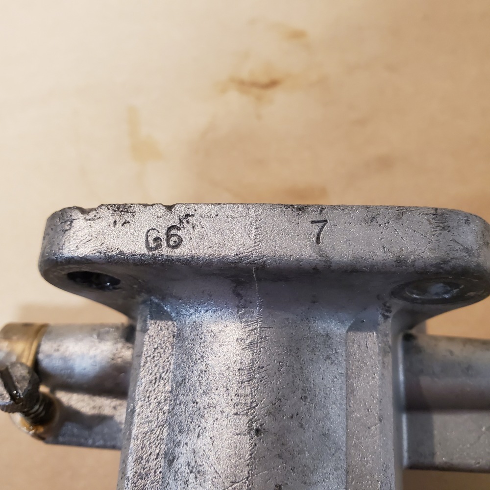 Original Jaguar XK120 SU H6 Carburetor Body Cast Number 466 OEM G6 7 ...