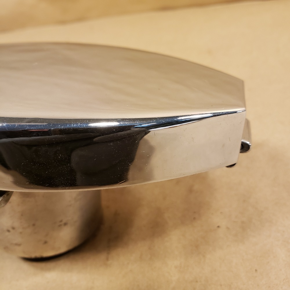 Original 70-80 Triumph Spitfire Mk IV 1500 Chrome Oval Fuel Filler Cap ...