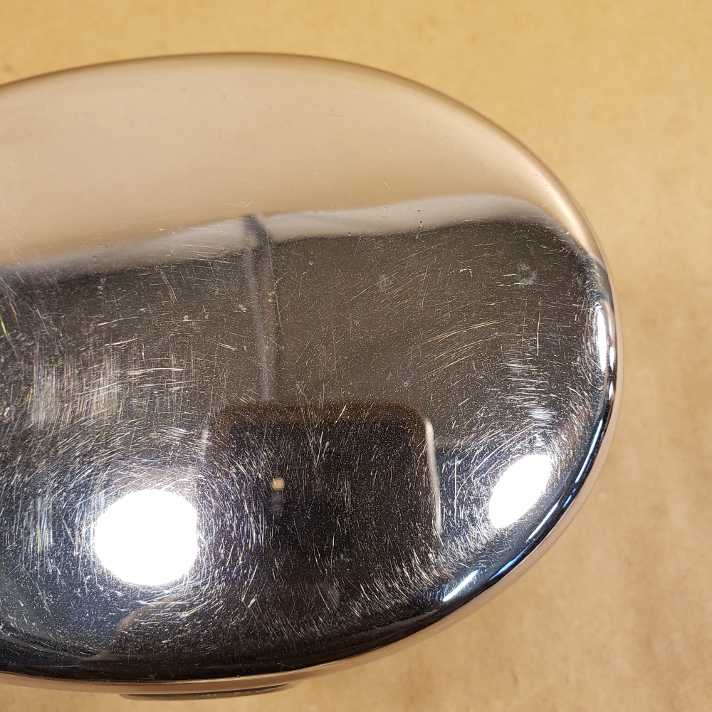 Original 70-80 Triumph Spitfire Mk IV 1500 Chrome Oval Fuel Filler Cap ...