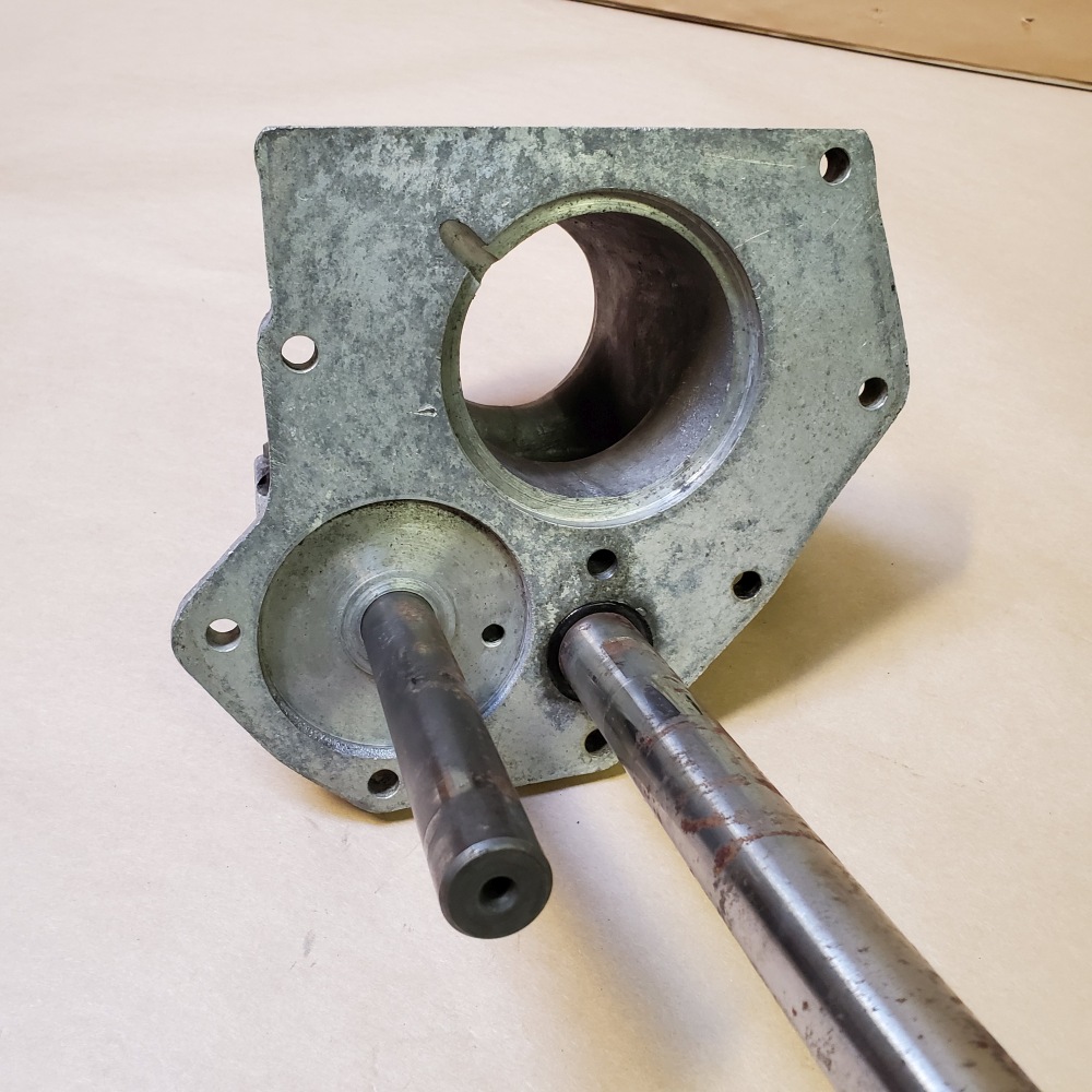 Original Jaguar XK120 SH or JH Transmission Gearbox Rear End Cover with ...