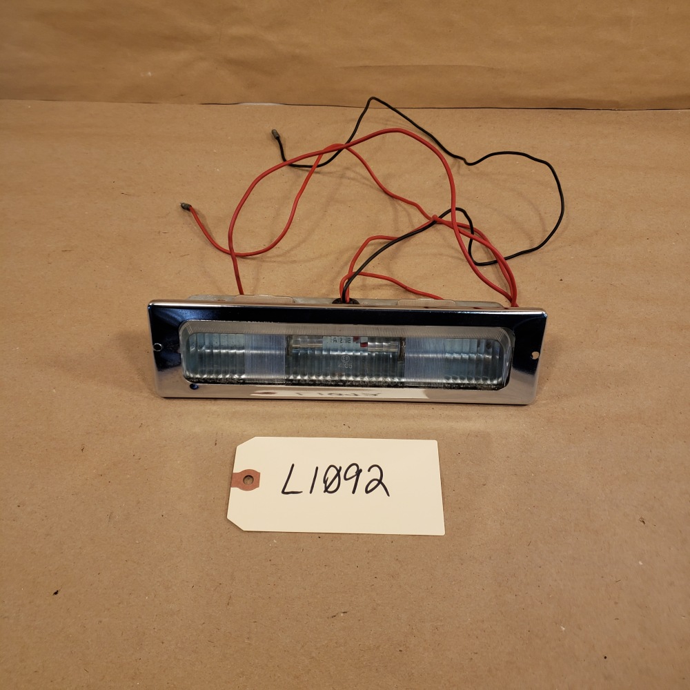 Jaguar XKE E-Type S2 S3 Rear Number Plate License Plate Lamp Lucas L743 ...