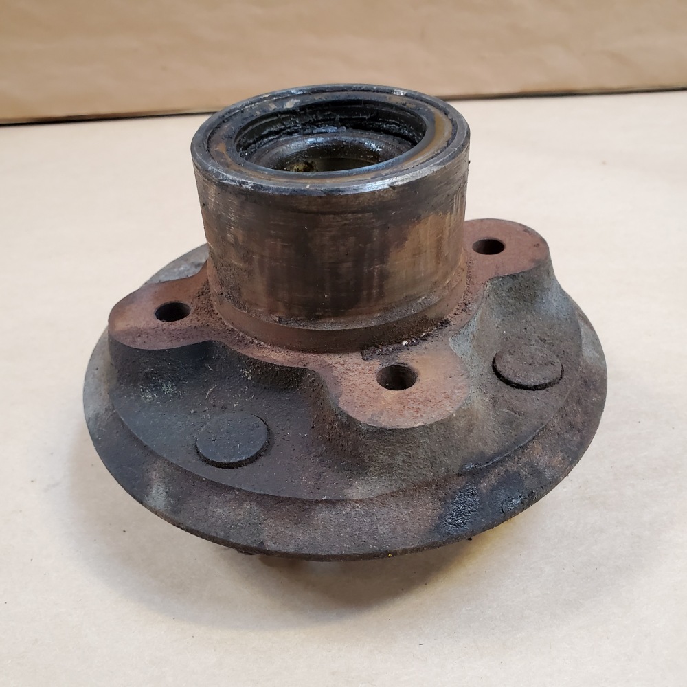 MG MGB Original Front Suspension Disc Steel Wheel Hub Bolt-On 4 Lug OEM ...