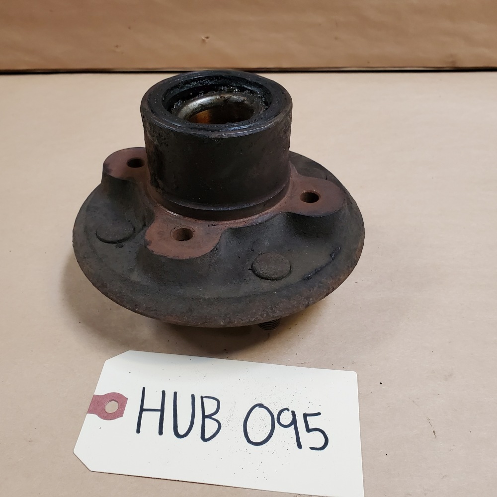 MG MGB Original Front Suspension Disc Steel Wheel Hub Bolt-On 4 Lug OEM ...