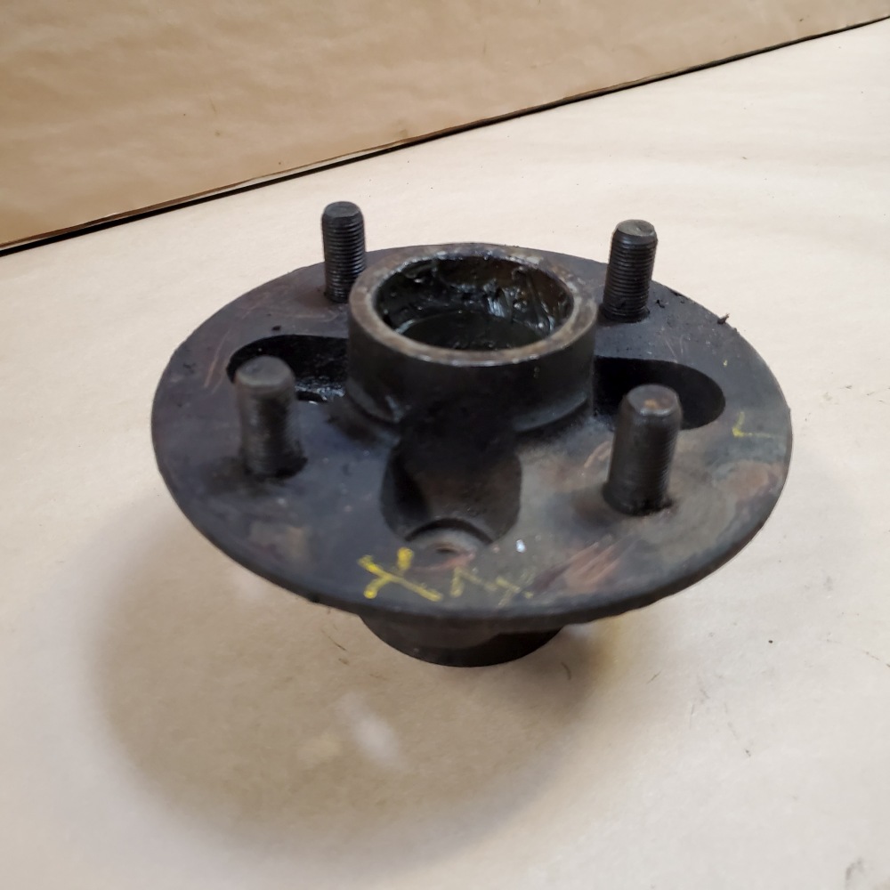 MG MGB Original Front Suspension Disc Steel Wheel Hub Bolt-On 4 Lug OEM ...