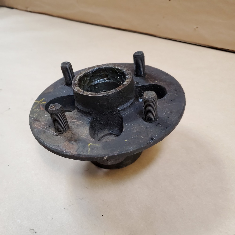 MG MGB Original Front Suspension Disc Steel Wheel Hub Bolt-On 4 Lug OEM ...
