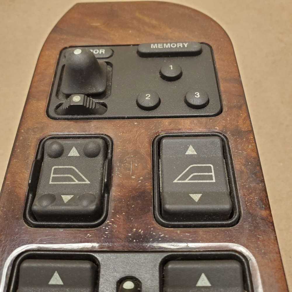 93-94 Jaguar XJ6 XJ12 Vanden Plas Driver Side Master Window Switch ...