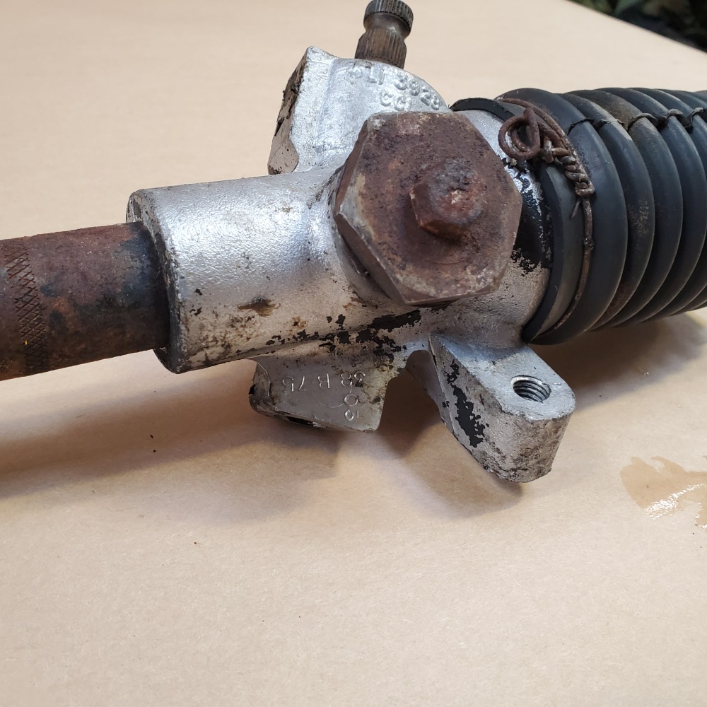 Original Triumph TR7 Manual Steering Rack and Pinion British Leyland ...