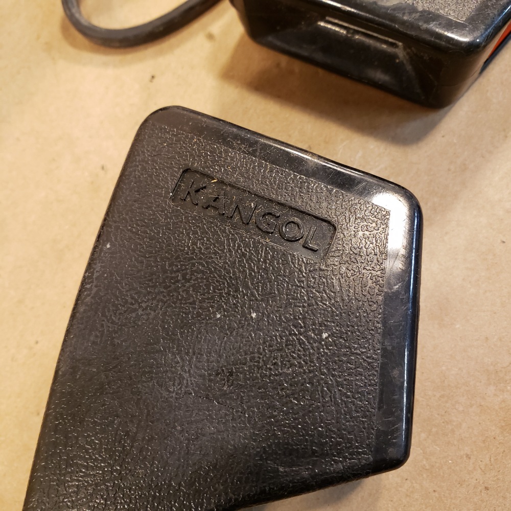 Original Triumph TR7 Kangol Model LD3-57 Retractable Seatbelt Pair w ...