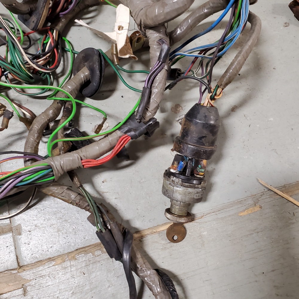 Original 1973 Triumph GT6 GT 6 Main Circuit Wiring Harness Vintage Wire ...